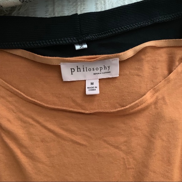 Philosophy | Tops | Philosophy Top Spiced Pumpkin | Poshmark